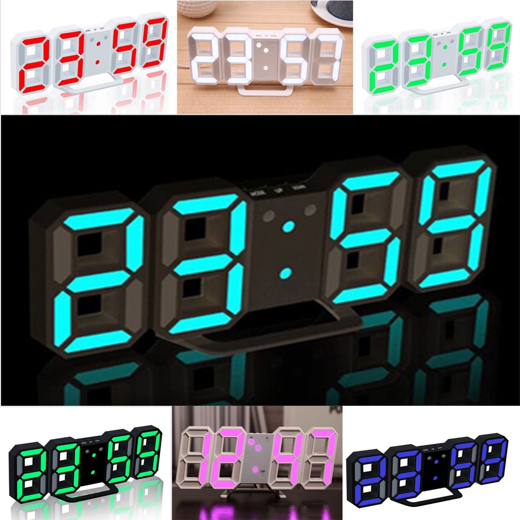 Jual BISA COD Jam Digital LED 3D Mode Malam Bersinar Jam Meja ... Jual BISA COD Jam Digital LED 3D Mode Malam Bersinar Jam Meja ...