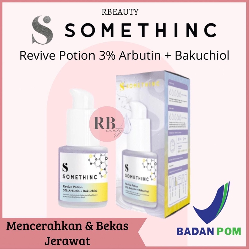 Jual SOMETHINC Revive Potion 3% Arbutin + Bakuchiol | Shopee Indonesia