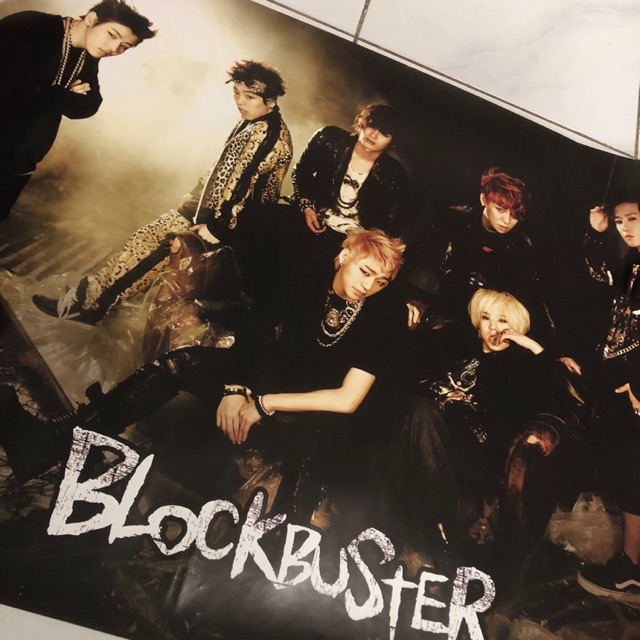 Jual Poster Block B Blockbuster | Shopee Indonesia