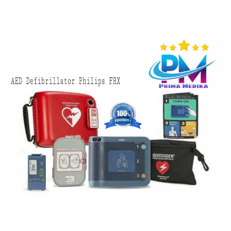 Jual AED DEFIBRILLATOR PHILIPS FRX / AUTOMATIC EXTERNAL DEFIBRILLATOR ...