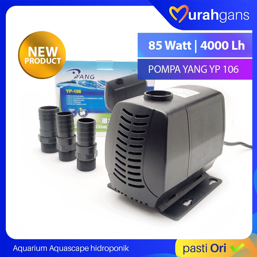 Jual Pompa Air celup Aquarium YANG YP 106 Original Terbaik | Shopee ...