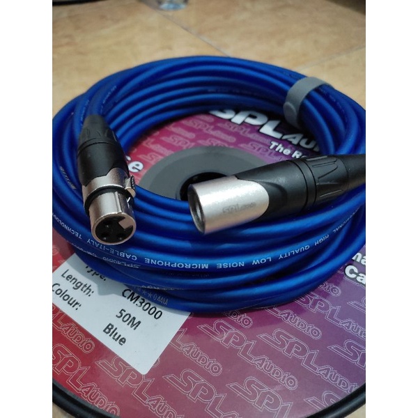Jual Kabel microphone SPL audio CM3000 lengkap jack | Shopee Indonesia