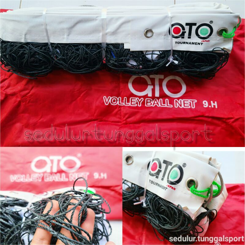 Jual Jaring Net Volley Ball Gto Super Original Ukuran Dewasa Net Voli ...