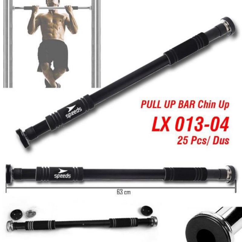 Jual PULL UP BAR alat body builder SPEEDS ORIGINAL LX 013-04 CHIN UP ...