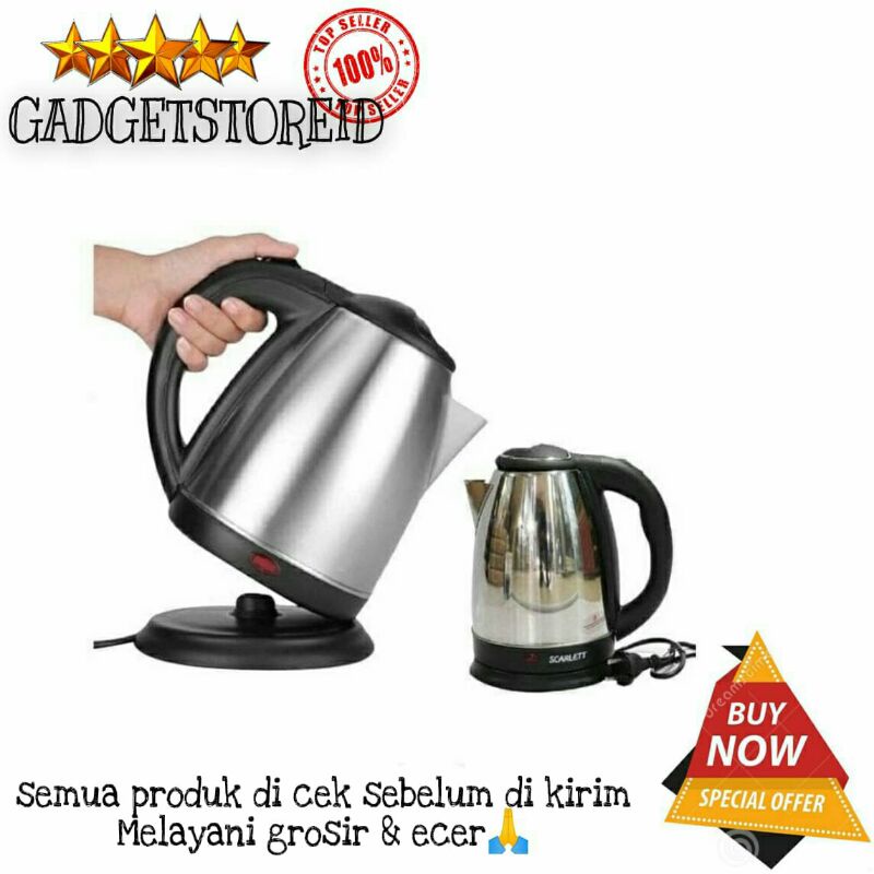 Jual GG - 2 Liter termos teko listrik kettle pemanas air panas ...