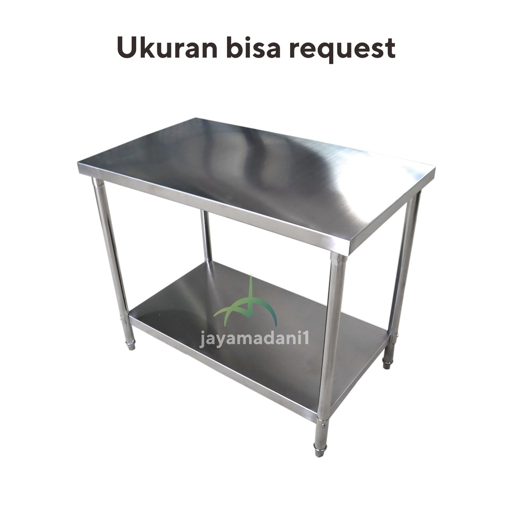 Jual Meja Stainless Steel / Worktable / Working Table / Meja Prepare ...