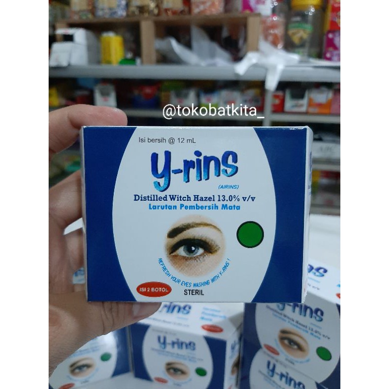 Jual [ISI 2BOTOL] Y-RINS / EYERYNS / PEMBERSIH MATA / CUCI MATA ...