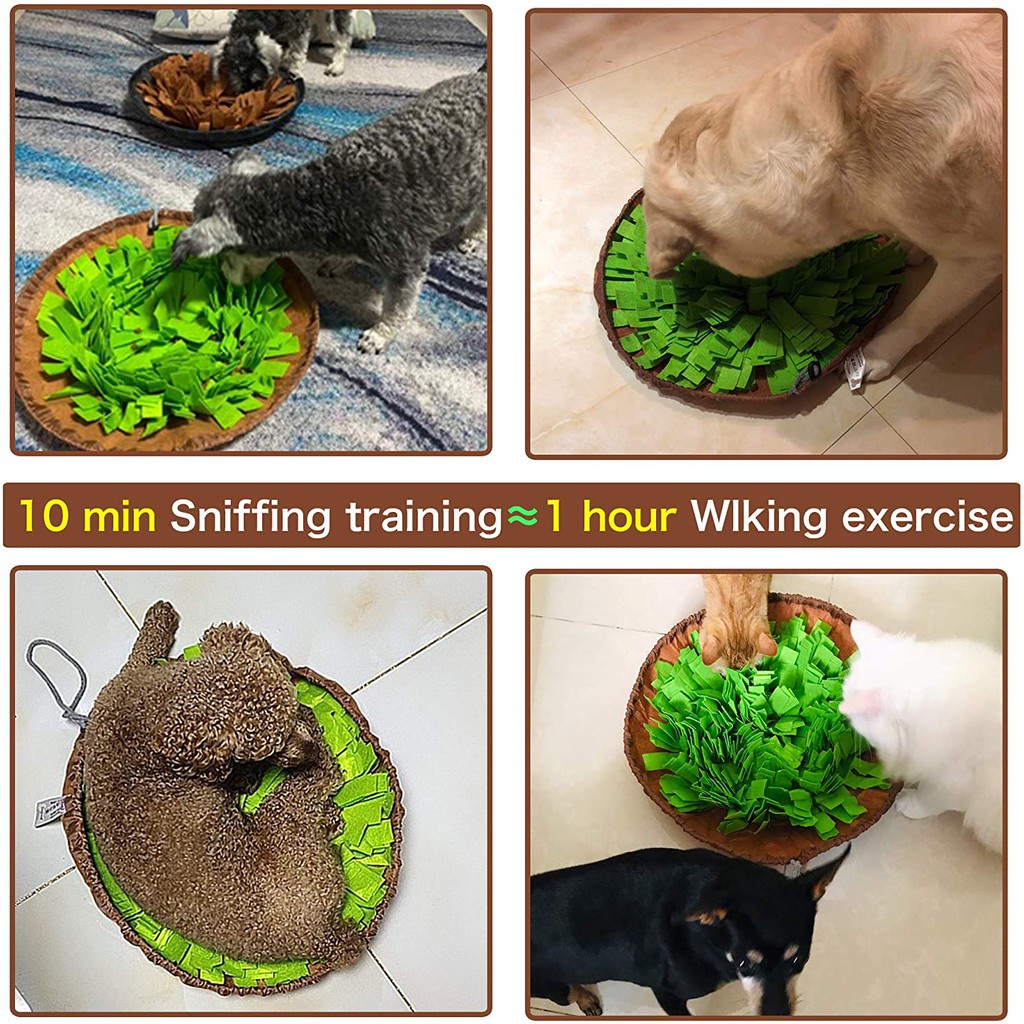 Jual Pet Snuffle Mat Pet IQ Toy Mainan Anjing Slow Feeding Mat Pet ...