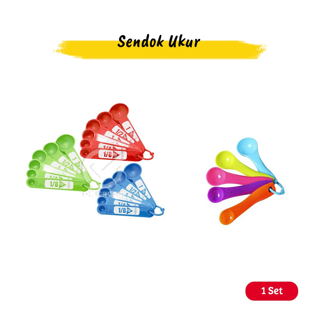 Jual Sendok Ukur/ Takar (1 Set) | Shopee Indonesia