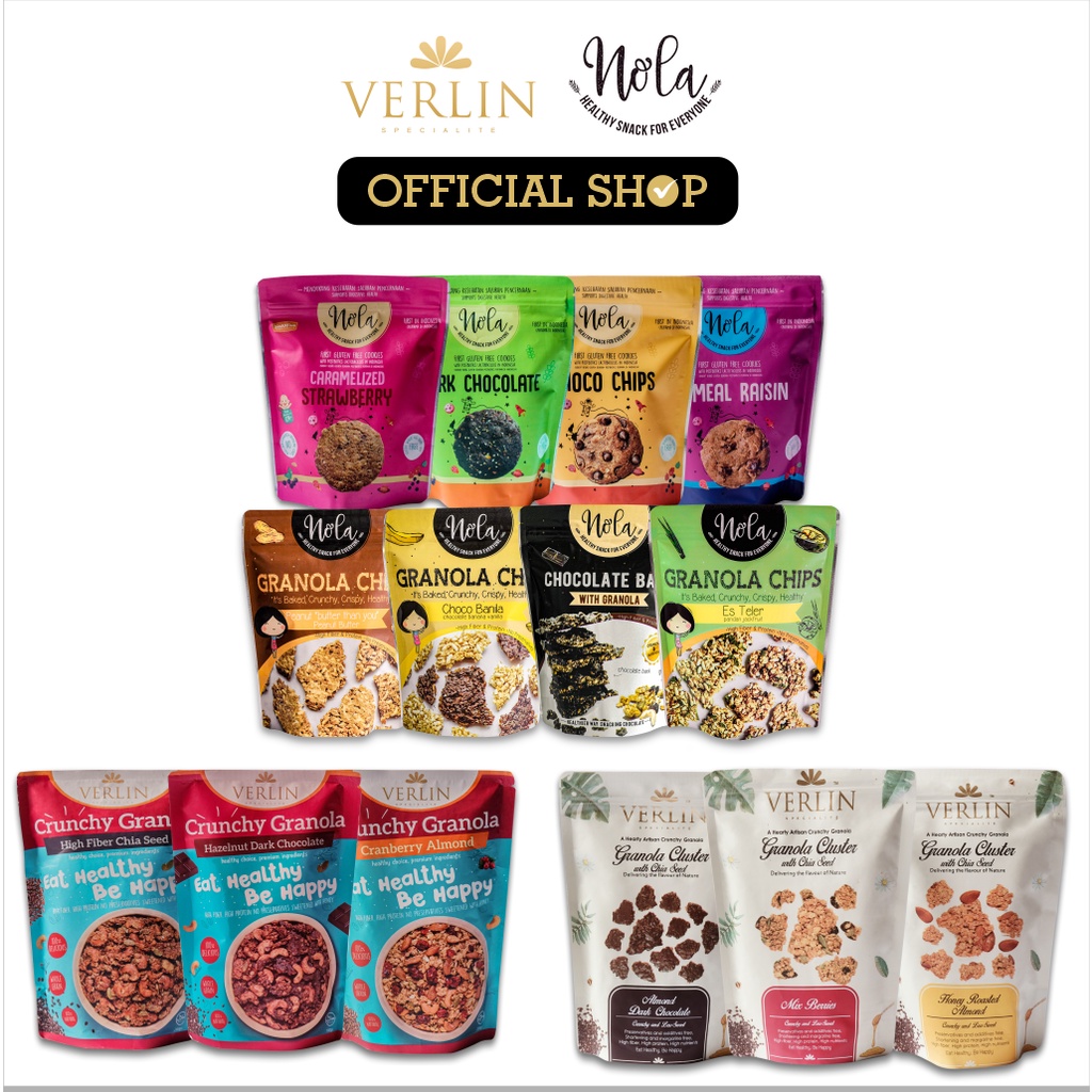 Jual 14 Varian Verlin dan Nola Bundle Lengkap Semua Rasa | Shopee Indonesia