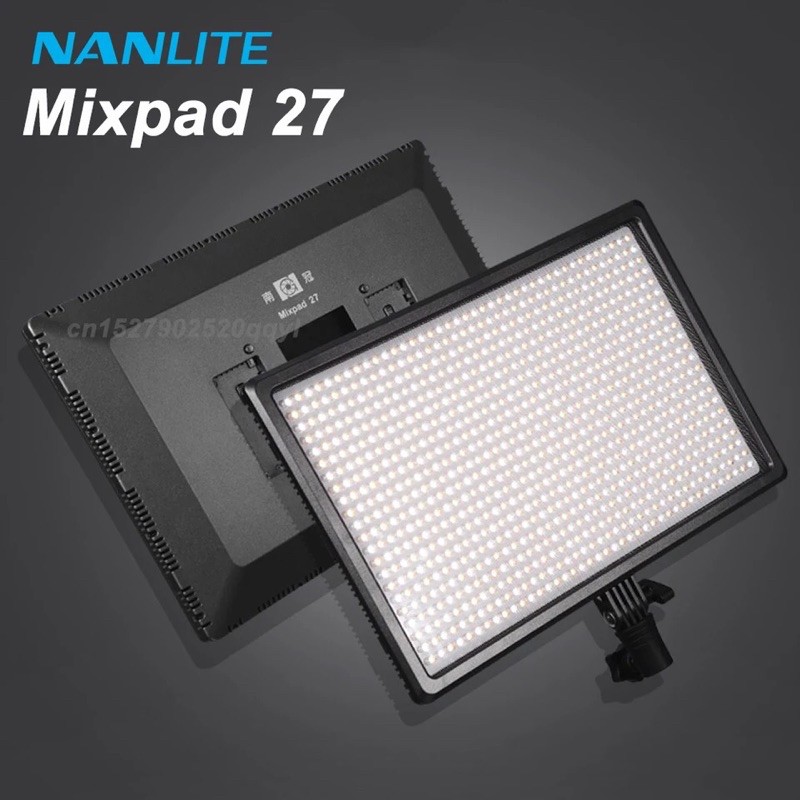 Jual Nanlite MixPad 27 Bi-Colour Tunable RGB Hard and Soft Light Panel | Shopee Indonesia