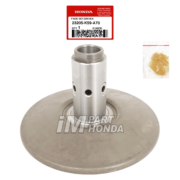 Jual Honda 23205-K59-A70 Face Set Movable Driven Pulley Cowok Vario 125 ...
