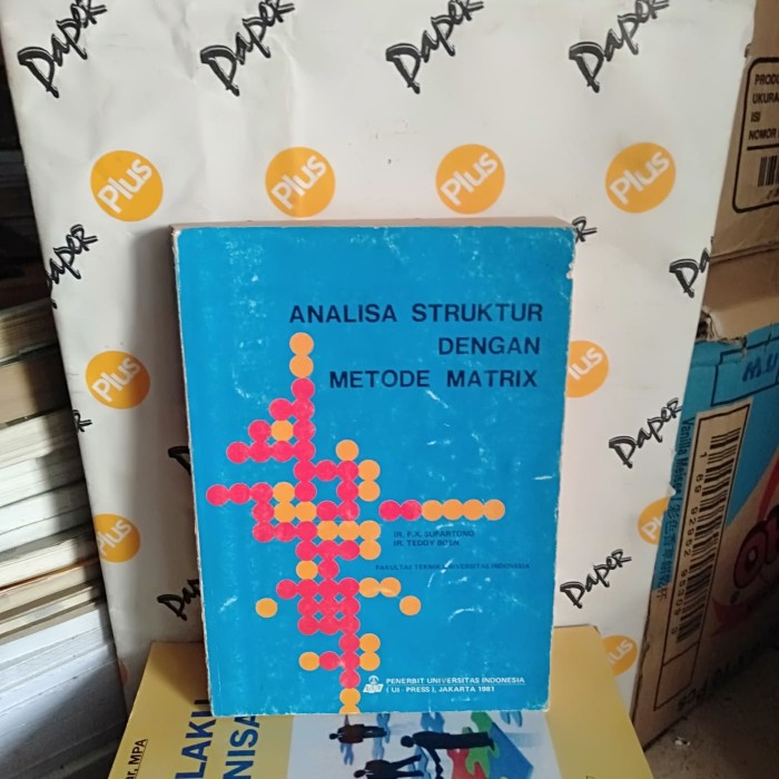 Jual ORI ANALISIS STRUKTUR DENGAN METODE MATRIX | Shopee Indonesia