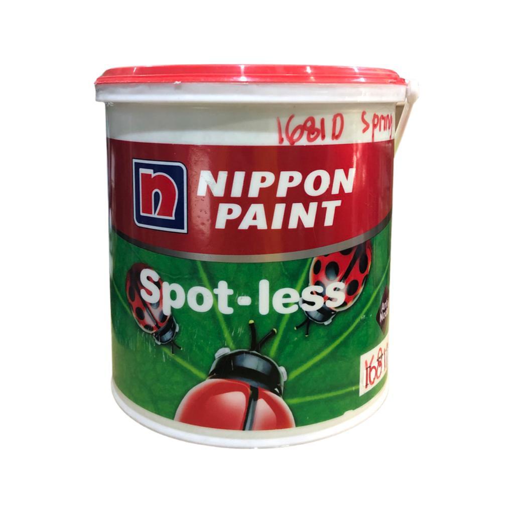 Jual NIPPON PAINT Spotless 145 - White 2.5lt / 4kg Cat tembok dalam Cat ...