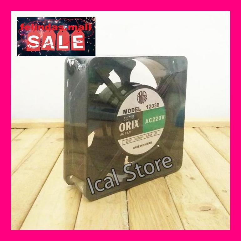 Jual Fer8C74A Cooling Fan / Kipas Orix Ac 220V 12038 Bearing - Taiwan 220 Volt 12 Cm Pnlcfel ...