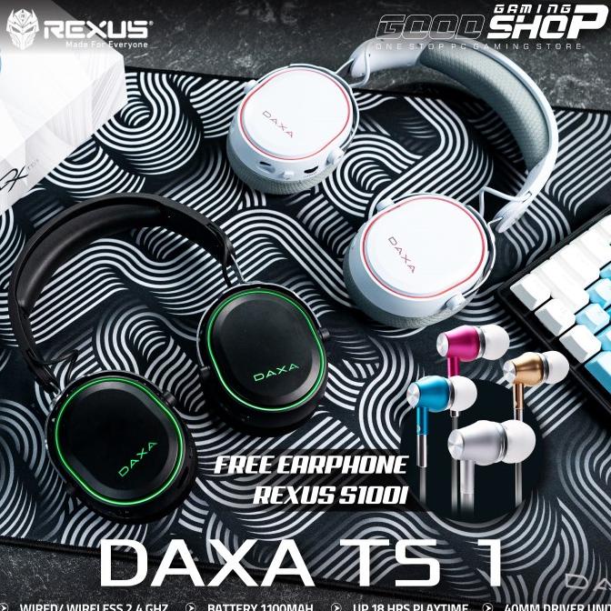 Jual Rexus Daxa Ts1 - Gaming Headset Termurah | Shopee Indonesia