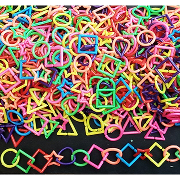 Jual Mainan Edukatif Anak Meronce Geometri Bentuk Rantai Ronce Kemasan ...