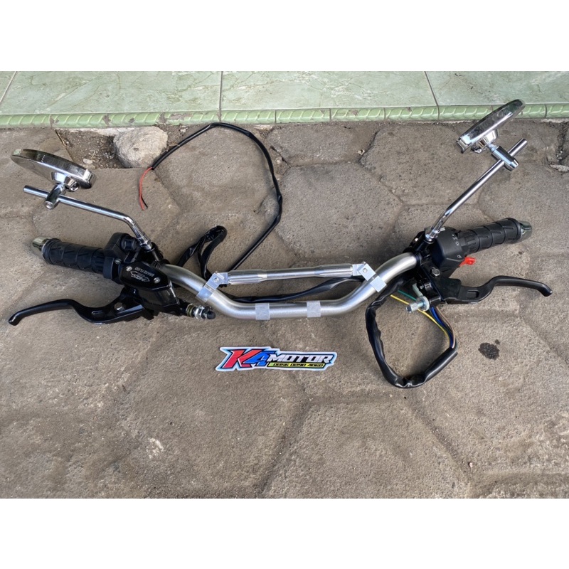 Jual stang copy daytona low it 1 set pnp mp gl tiger cb megapro gl100 ...