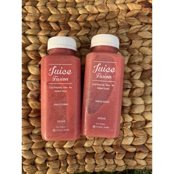 Jual Juice Sehat Jus Murni Healthy Cold Pressed Juice No Sugar Guava ...