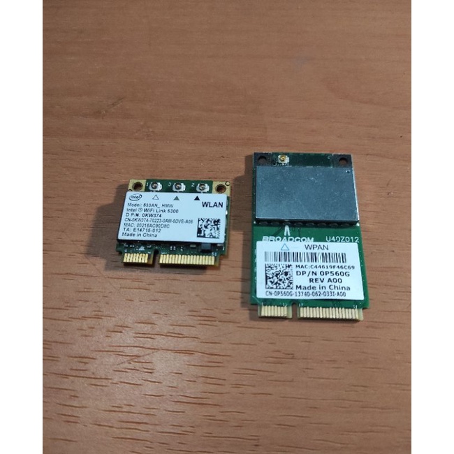 Jual Wificard Wifi Card bWLAN dan WPAN Laptop Dell Alienware P08G ...