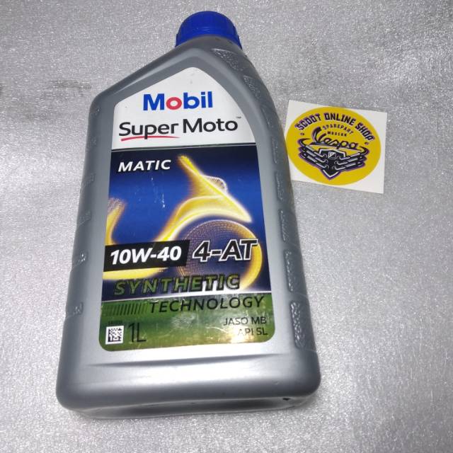 Jual OLI MESIN MOTOR MATIC MOBIL SUPER MOTO 10W 40 1LITER | Shopee ...