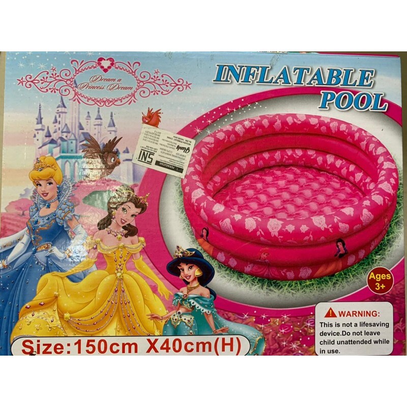 Jual Inflatable Pool Karakter Jumbo 150 x 40 Hello kitty Princes Thomas ...