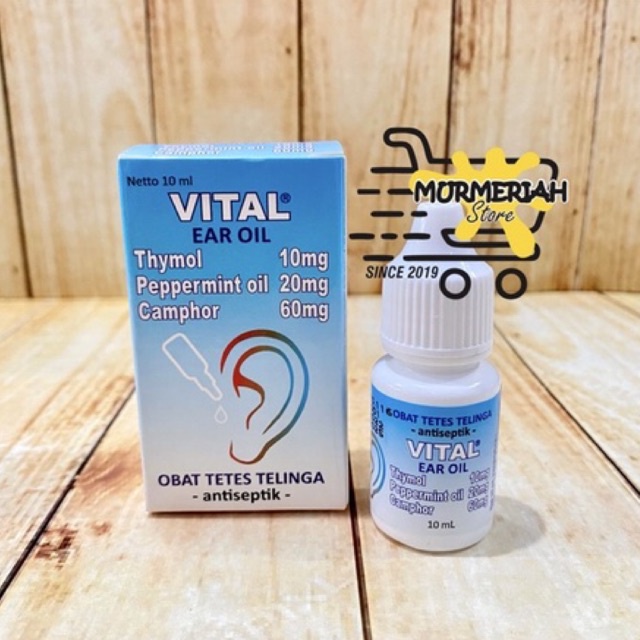 Jual Vital Ear Oil 10 ml - Obat Tetes Telinga (antiseptik) | Shopee ...