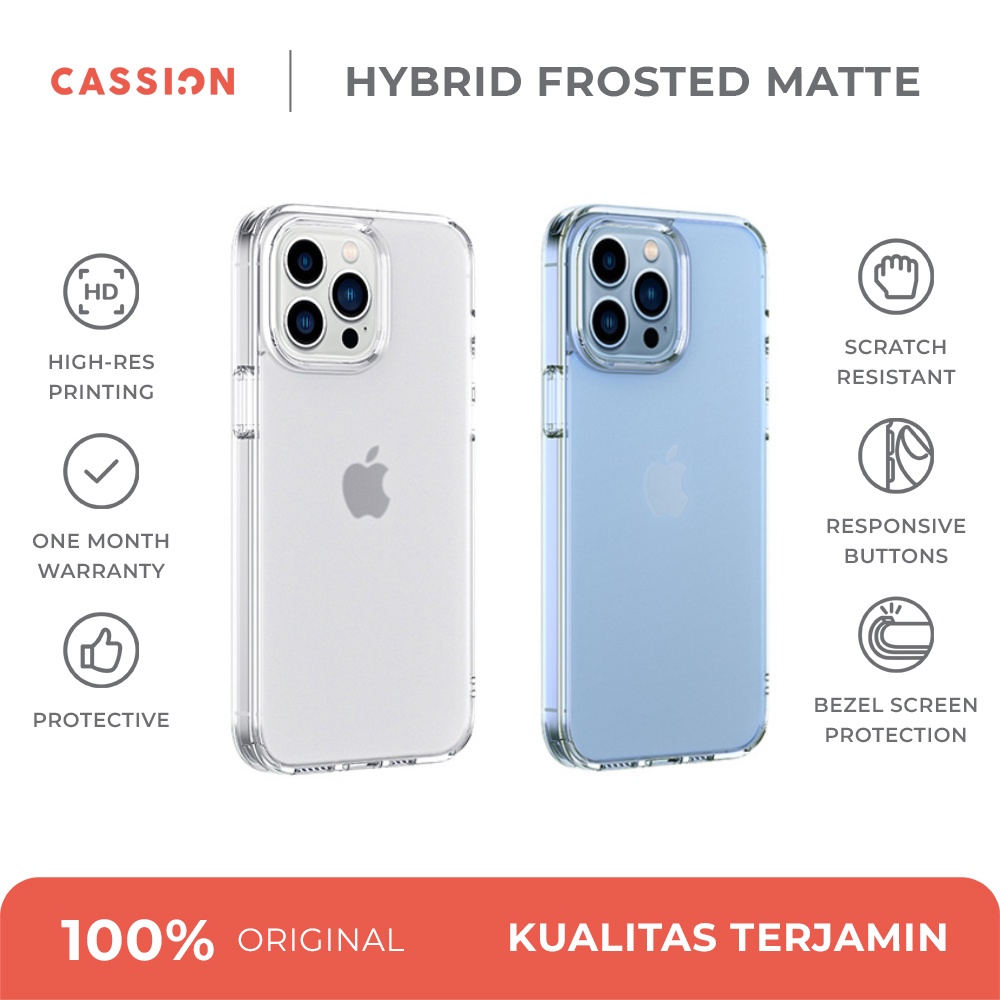 Jual Hybrid Frosted Matte Case iPhone 14 Pro Max iPhone 14 Plus 13 Pro ...