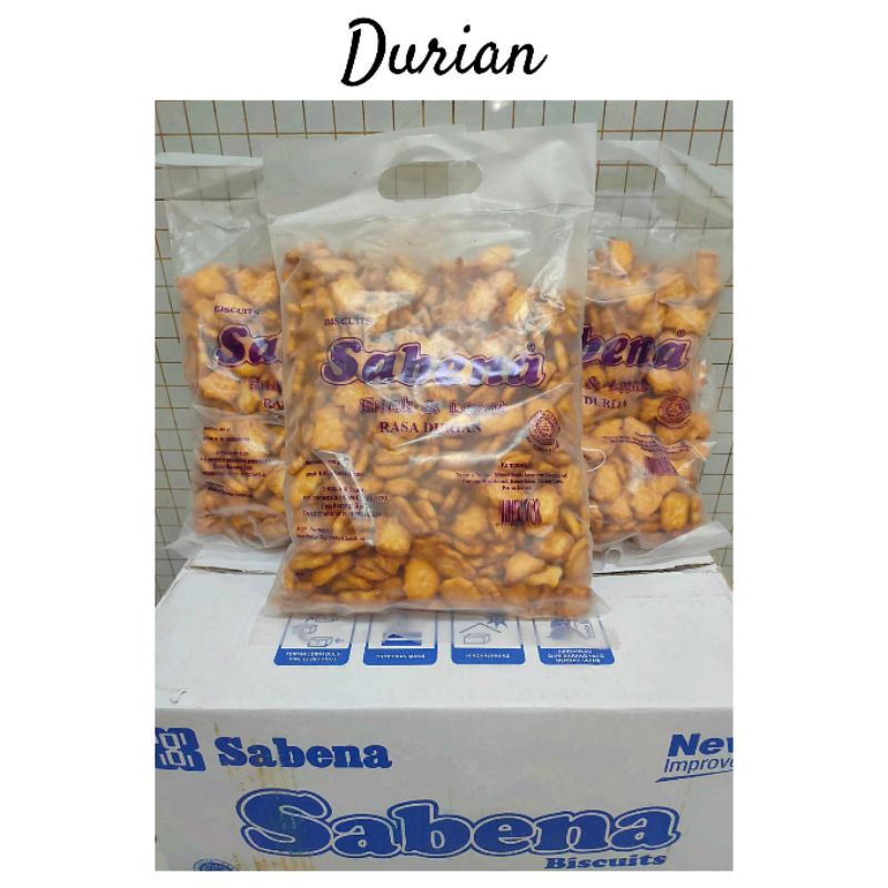 Jual Sabena Biskuit/Stik Durian/Durian/Kelapa/Susu Vanila/Pisang ...