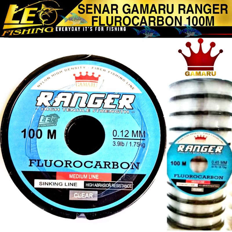 Jual SENAR GAMARU RANGER 100M SENAR FLUROCARBON TERLARIS SUPERSOFT ...