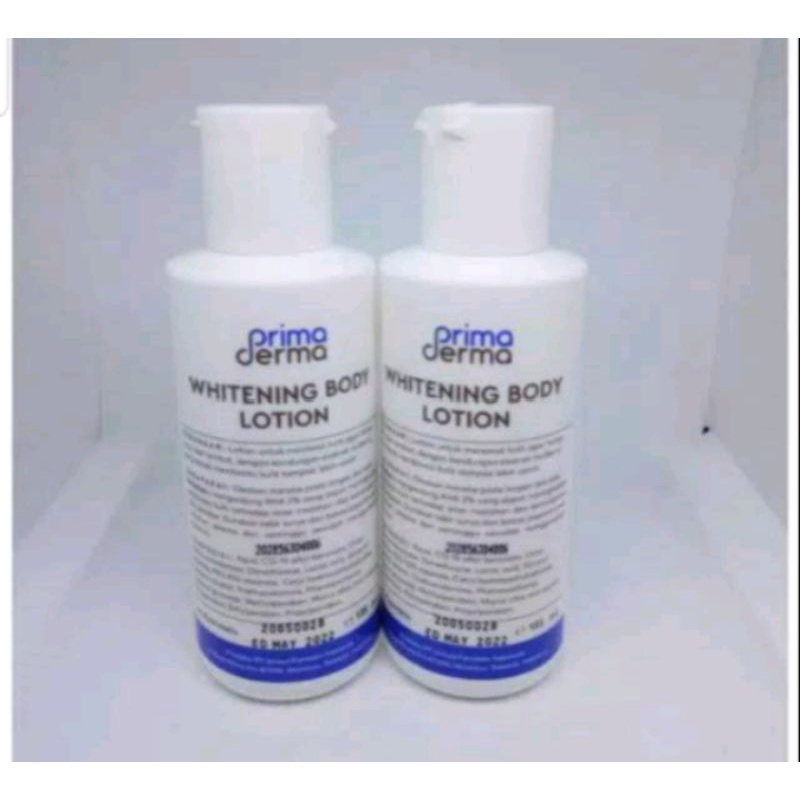 Jual Primaderma Whitening Body Lotion-AHA 2% Memutihkan tubuh ...