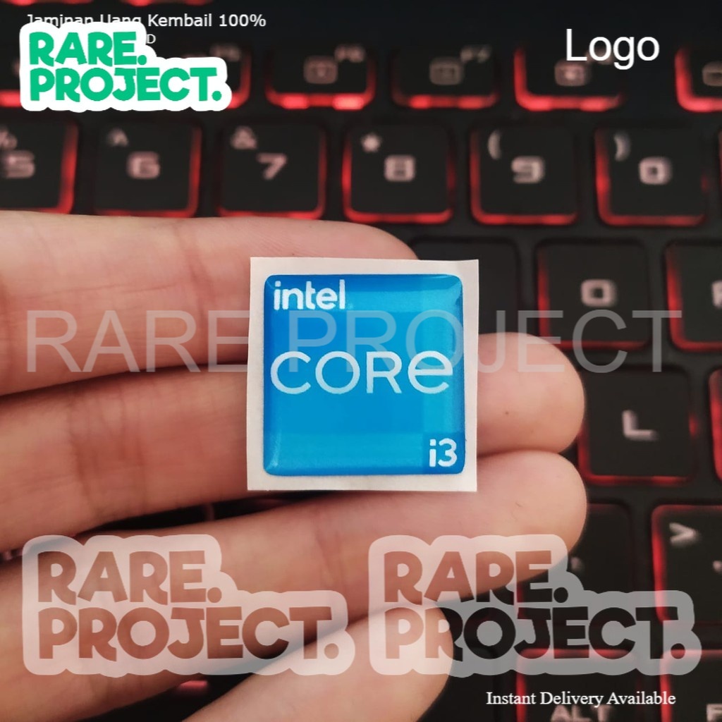 Jual STIKER INTEL CORE i3 GEN 11 STIKER TIMBUL LENTUR STIKER STIKER PC ...