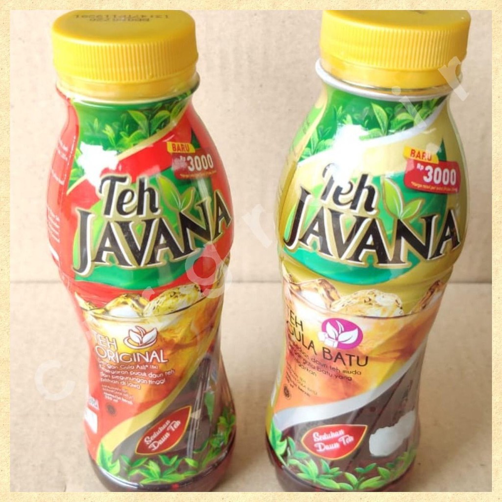 Jual TEH JAVANA BOTOL 350ML | Shopee Indonesia
