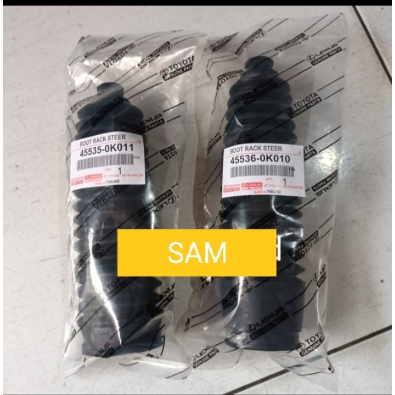 Jual KARET BOOT STIR STEER INNOVA HILUX FORTUNER HARGA SET | Shopee ...