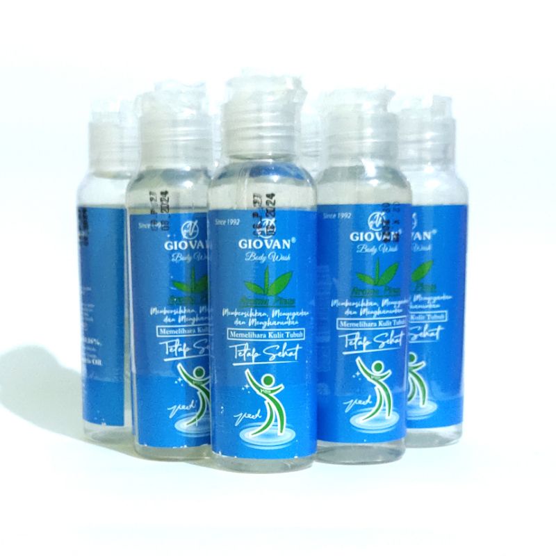 Jual Giovan Soap Green Tea 90 ml / Body Wash Aroma Green Tea 90 ml ...
