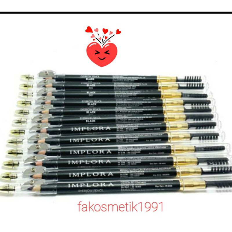 Jual alis implora hitam perlusin isi 12 pcs | Shopee Indonesia