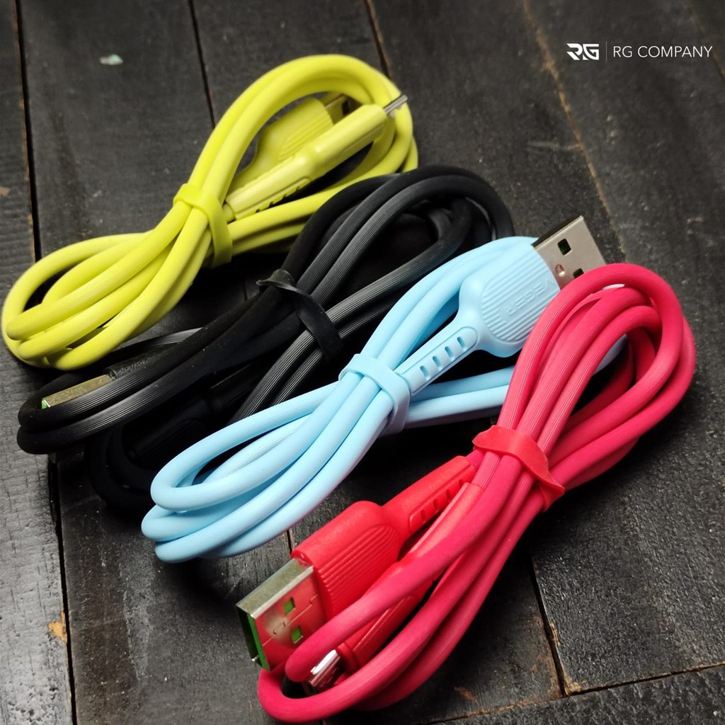 Jual Kabel Data Micro USB dan Type C Tab C Android Veger Banana 2,4A ...