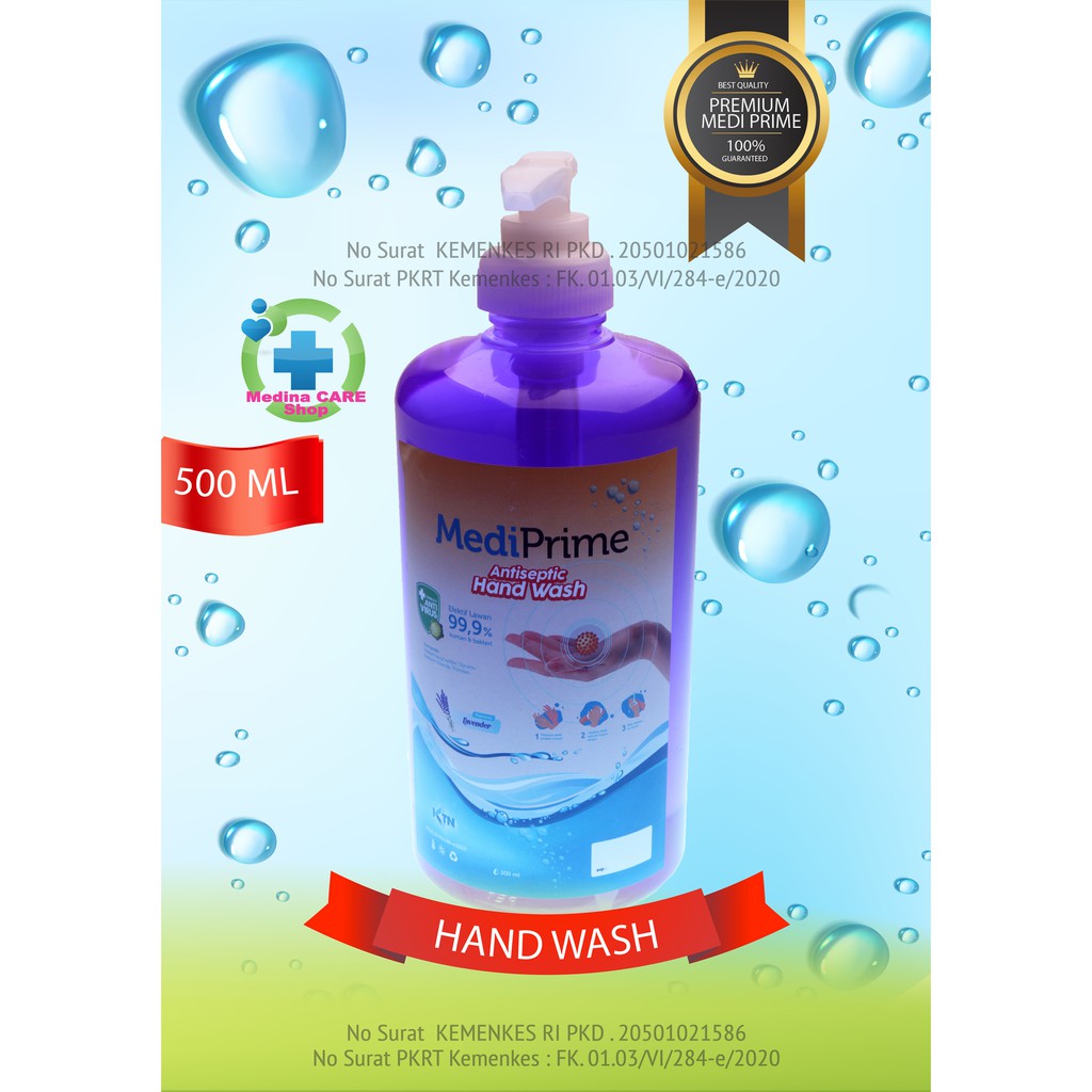 Jual MediPrime Antiseptic Hand Wash Sabun Cuci Tangan Murah Berkualitas ...