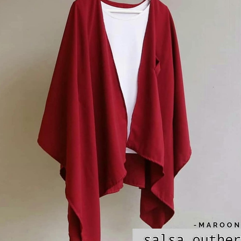 Jual SALSA OUTER KAIN MOSSCRAPE Cardigan Wanita Terbaru 2022 BAJU CARDY ...