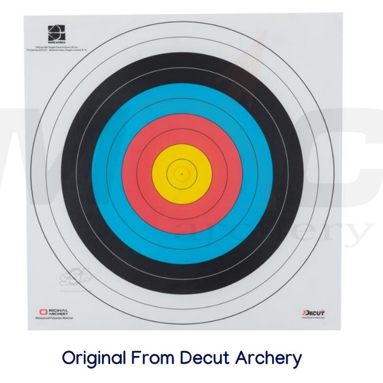Jual face target event world archery dari Decut 40cm | Shopee Indonesia