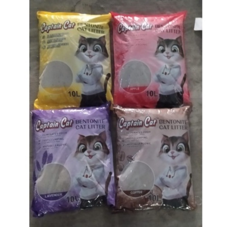 Jual PASIR CAPTAIN CAT 5L ALL VARIAN / PASIR GUMPAL | Shopee Indonesia