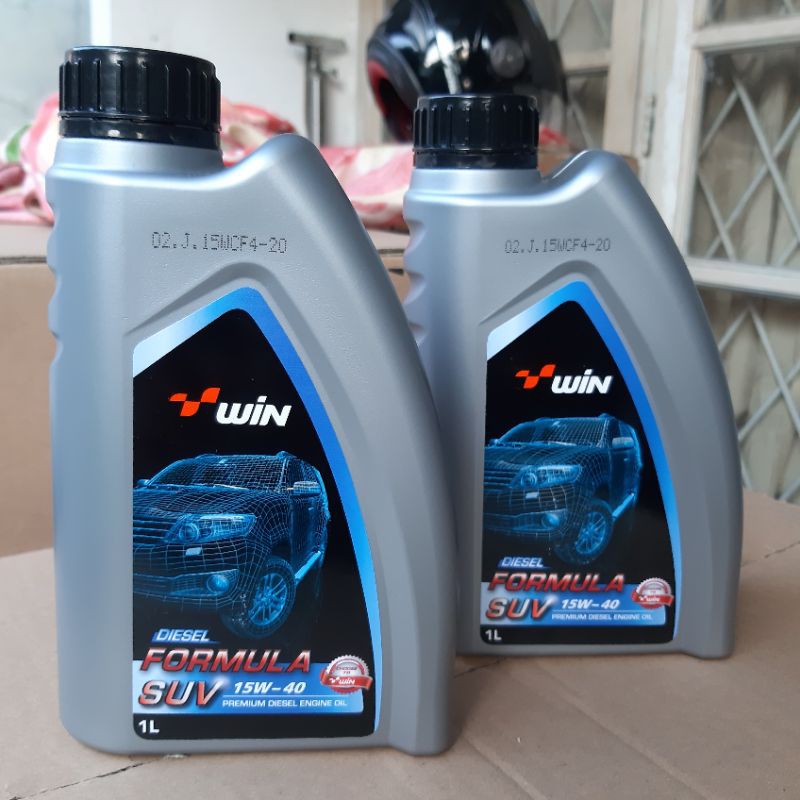 Jual Oli Mesin WIN Formula Diesel SUV SAE 15W40 API CF-4 (1liter ...