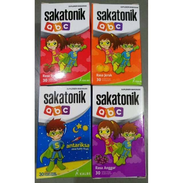 Jual Sakatonik ABC 30 Tablet Multivitamin Anak | Shopee Indonesia
