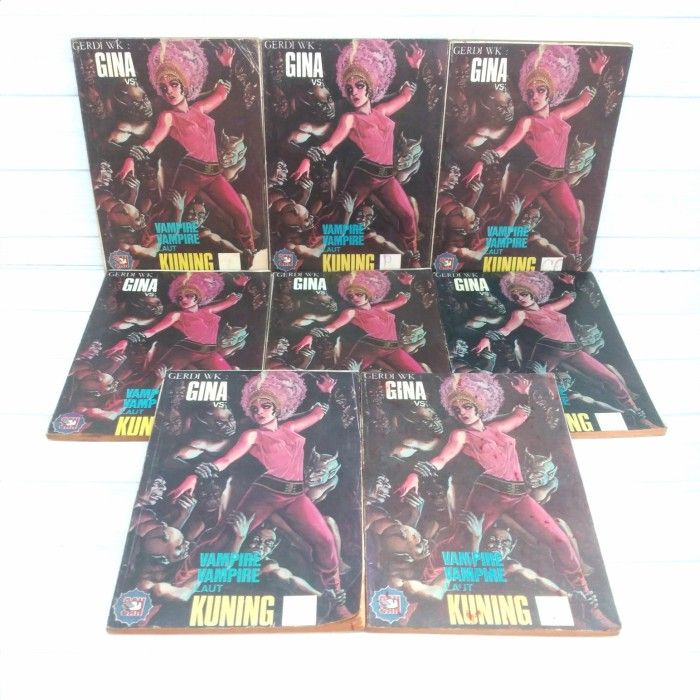 Jual Komik Gerdi WK. Gina Vs Vampire Vampire Laut Kuning A-H Tamat ...