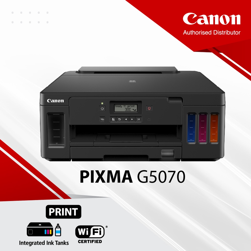 Jual CANON PIXMA G5070 Wireless Single Function InkTank Printer ...