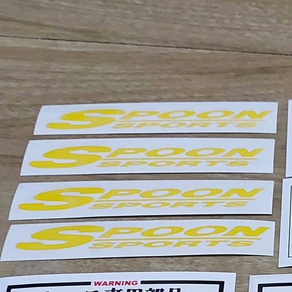 Jual cutting Stiker Velg mobil Spoon Sports keren banget sticker keren ...