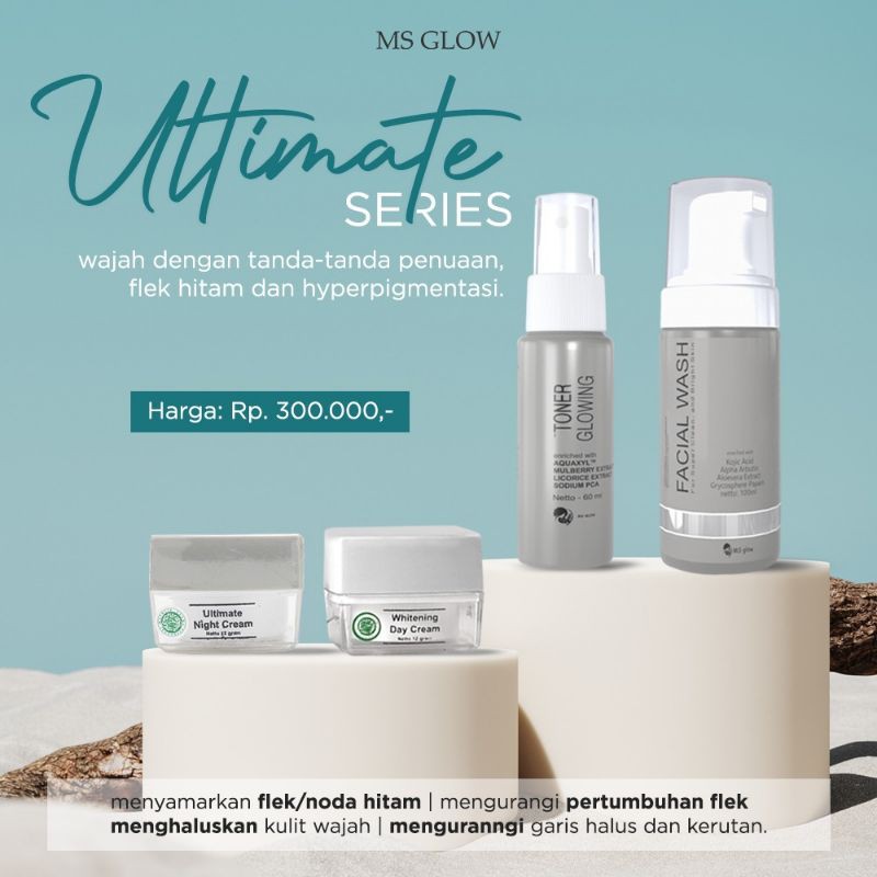 Jual MS GLOW CREAM ULTIMATE LENGKAP | Shopee Indonesia