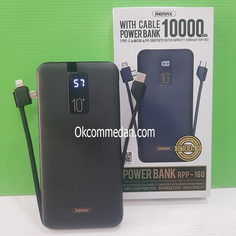 Jual Remax Power Bank 10.000 mAh ( RPP-160 ) | Shopee Indonesia