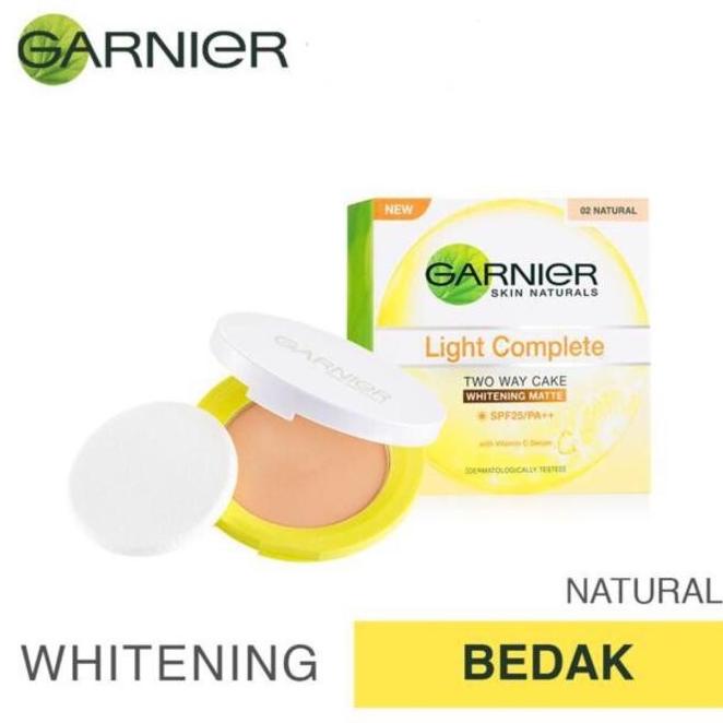 Jual GARNIER LIGHT COMPLETE VISIBLE WHITENING FACE POWDER SPF 18 ...