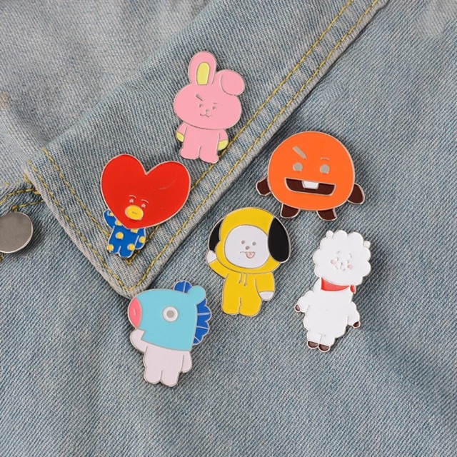 Jual Pin BT21 BTS keren Cool Import Kpop Korean | Shopee Indonesia